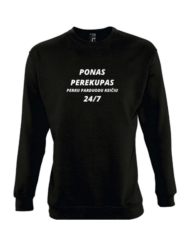 Džemperis su užrašu PEREKUPAS | Pimpim.lt