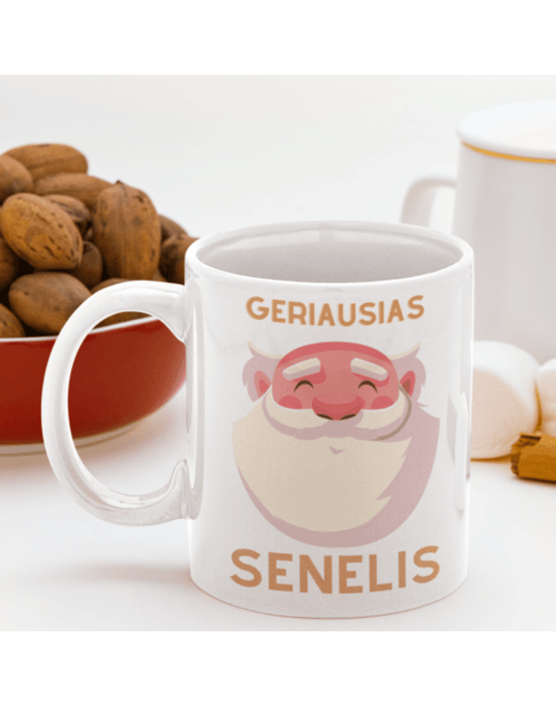 Puodelis Geriausias senelis | Pimpim.lt